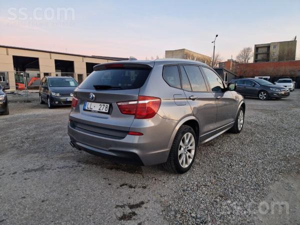 Pelēks BMW X3 2011 Liepāja, ar dzinēja tilpumu 3.00 L un nobraukumu 326 tūkst. km par 10990 €, foto 4 vietnē AUTOMOTO.COM.LV