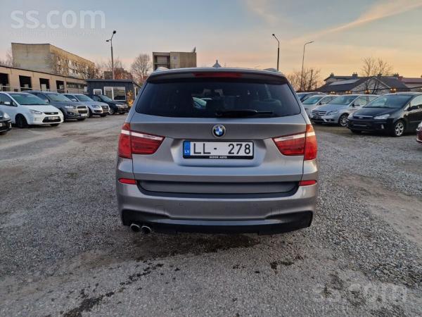 Pelēks BMW X3 2011 Liepāja, ar dzinēja tilpumu 3.00 L un nobraukumu 326 tūkst. km par 10990 €, foto 5 vietnē AUTOMOTO.COM.LV