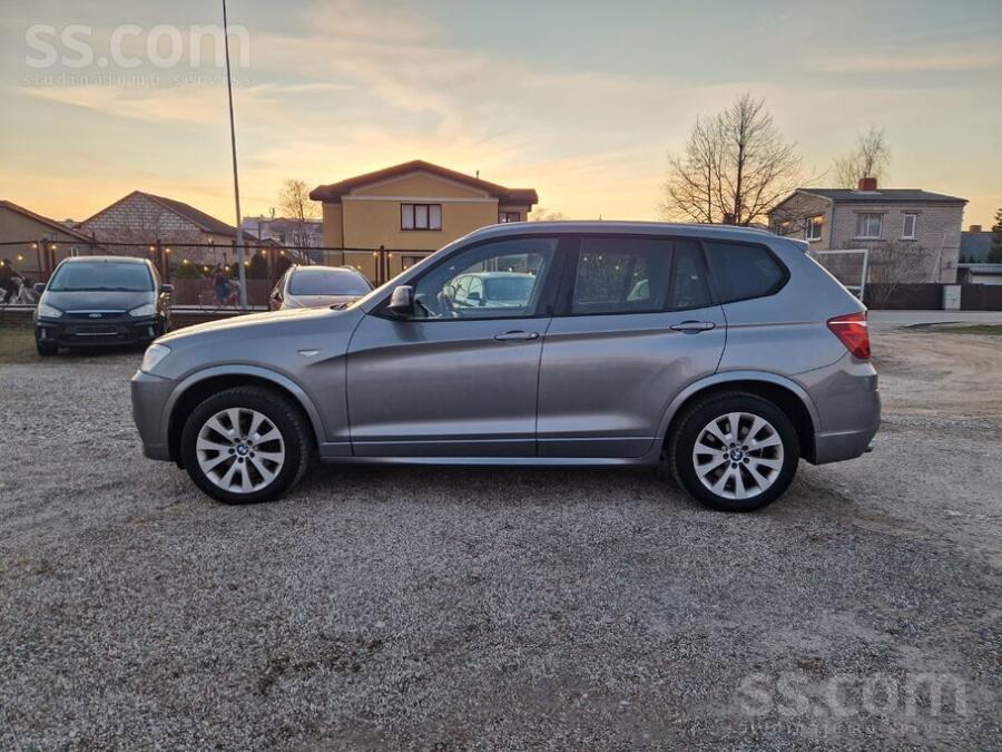 Pelēks BMW X3 2011 Liepāja, ar dzinēja tilpumu 3.00 L un nobraukumu 326 tūkst. km par 10990 €, foto 9 vietnē AUTOMOTO.COM.LV