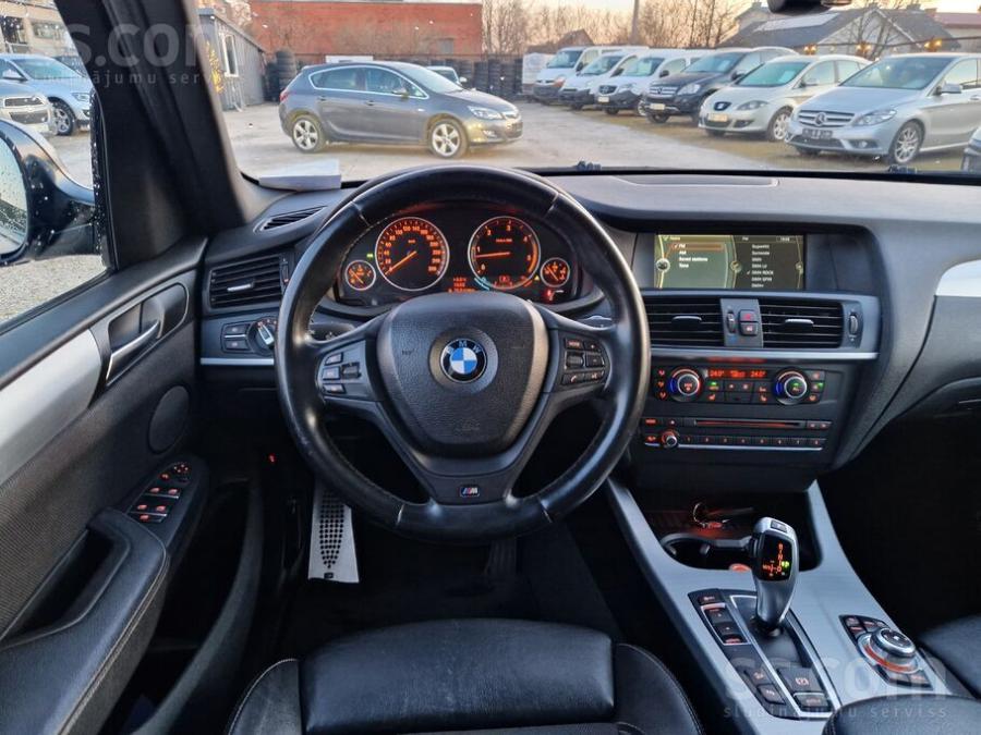 Pelēks BMW X3 2011 Liepāja, ar dzinēja tilpumu 3.00 L un nobraukumu 326 tūkst. km par 10990 €, foto 11 vietnē AUTOMOTO.COM.LV