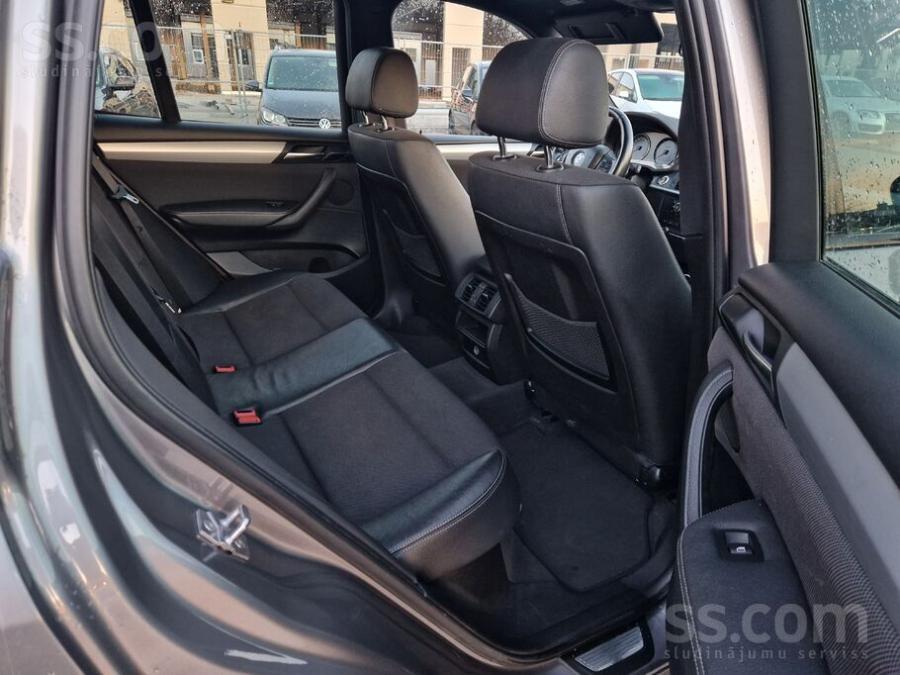 Pelēks BMW X3 2011 Liepāja, ar dzinēja tilpumu 3.00 L un nobraukumu 326 tūkst. km par 10990 €, foto 15 vietnē AUTOMOTO.COM.LV