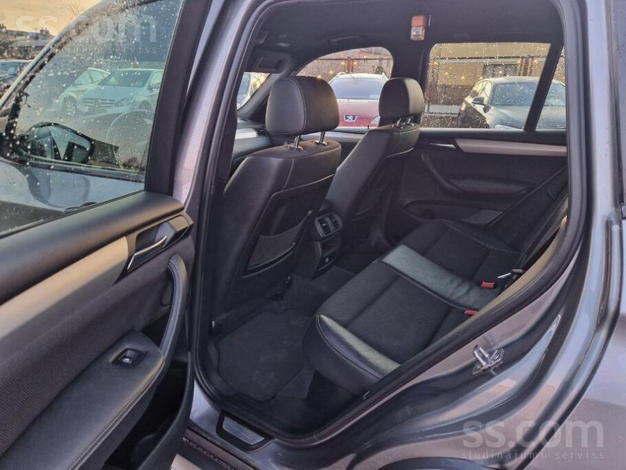 Pelēks BMW X3 2011 Liepāja, ar dzinēja tilpumu 3.00 L un nobraukumu 326 tūkst. km par 10990 €, foto 16 vietnē AUTOMOTO.COM.LV