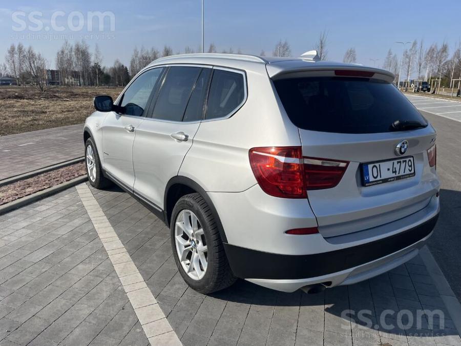 Серый БМВ Х3 2011 в Елгава, объемом двигателя 2.00 л и пробегом 247 тыс. км за 9990 €, фото 6 на AUTOMOTO.COM.LV