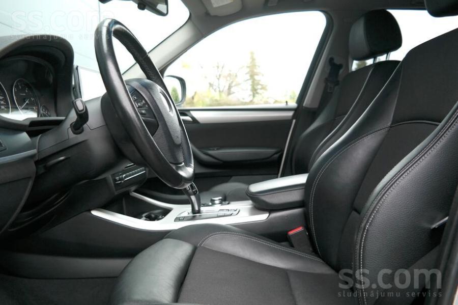 Pelēks BMW X3 2011 Rīga, ar dzinēja tilpumu 2.00 L un nobraukumu 298 tūkst. km par 11500 €, foto 11 vietnē AUTOMOTO.COM.LV