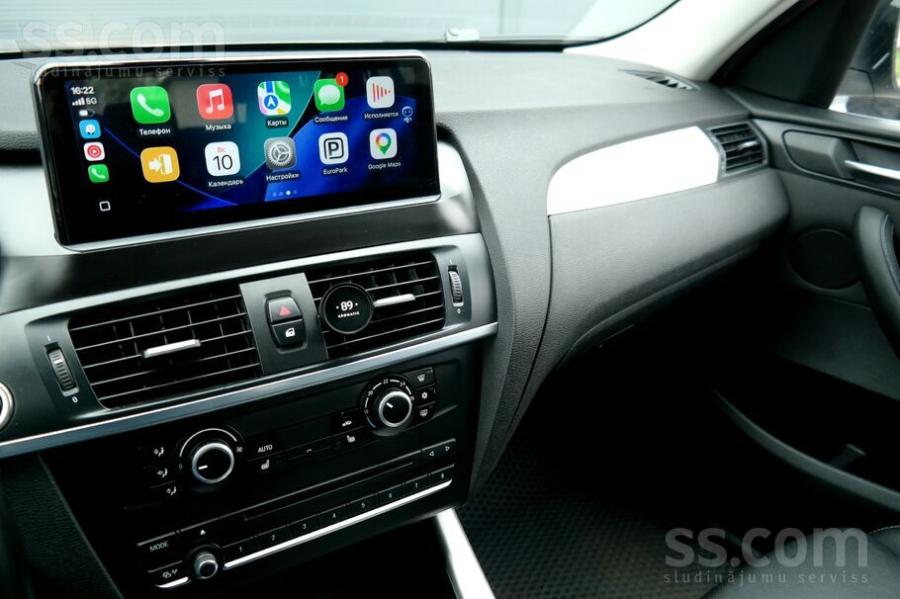 Pelēks BMW X3 2011 Rīga, ar dzinēja tilpumu 2.00 L un nobraukumu 298 tūkst. km par 11500 €, foto 13 vietnē AUTOMOTO.COM.LV