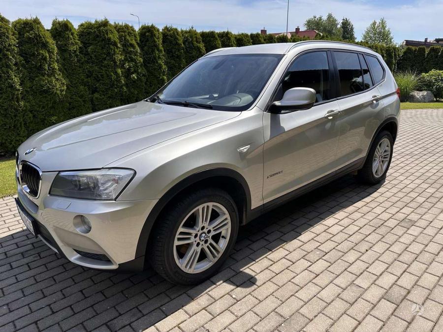 Pelēks BMW X3 2011 Kauņa, ar dzinēja tilpumu 2.00 L un nobraukumu 389 tūkst. km par 7300 €, foto 3 vietnē AUTOMOTO.COM.LV