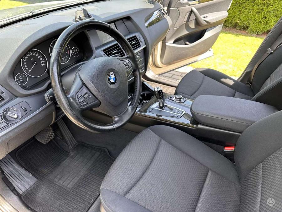 Pelēks BMW X3 2011 Kauņa, ar dzinēja tilpumu 2.00 L un nobraukumu 389 tūkst. km par 7300 €, foto 8 vietnē AUTOMOTO.COM.LV