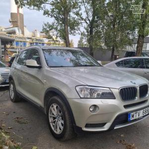 Grey BMW X3 2011 in Vilnius, with an engine capacity of 2.00 L and mileage of 270 thousand km for 8300 €, photo 14 on AUTOMOTO.COM.LV