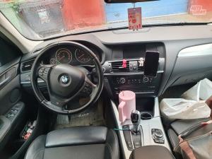 Grey BMW X3 2011 in Vilnius, with an engine capacity of 2.00 L and mileage of 270 thousand km for 8300 €, photo 16 on AUTOMOTO.COM.LV