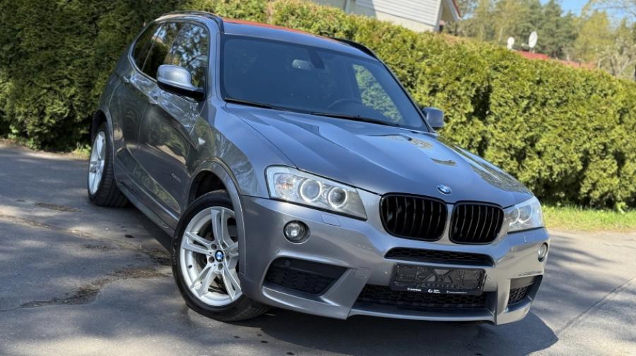 Grey BMW X3 2011 in Riga, with an engine capacity of 3.00 L and mileage of 260 thousand km for 10950 €, photo 7 on AUTOMOTO.COM.LV