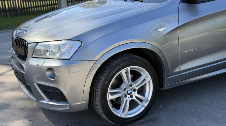 Grey BMW X3 2011 in Riga, with an engine capacity of 3.00 L and mileage of 260 thousand km for 10950 €, photo 11 on AUTOMOTO.COM.LV