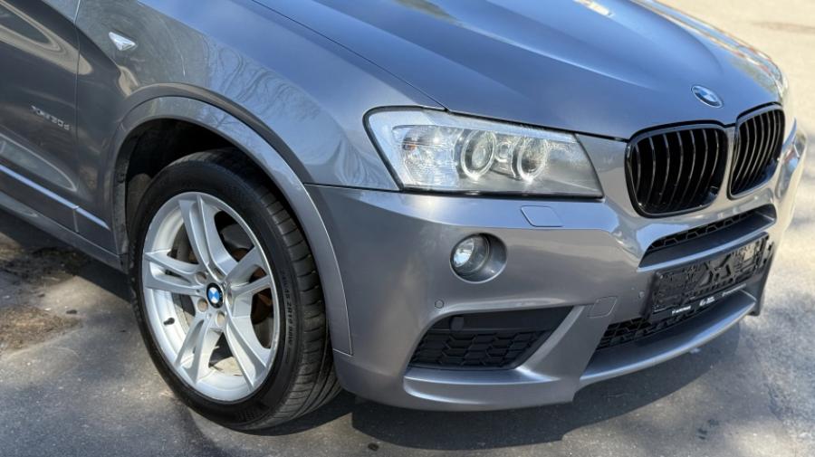 Grey BMW X3 2011 in Riga, with an engine capacity of 3.00 L and mileage of 260 thousand km for 10950 €, photo 15 on AUTOMOTO.COM.LV