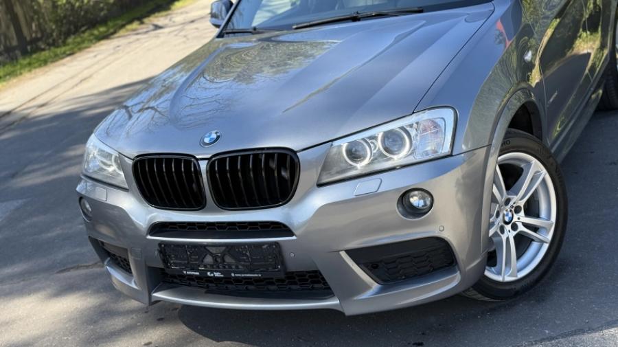Grey BMW X3 2011 in Riga, with an engine capacity of 3.00 L and mileage of 260 thousand km for 10950 €, photo 18 on AUTOMOTO.COM.LV