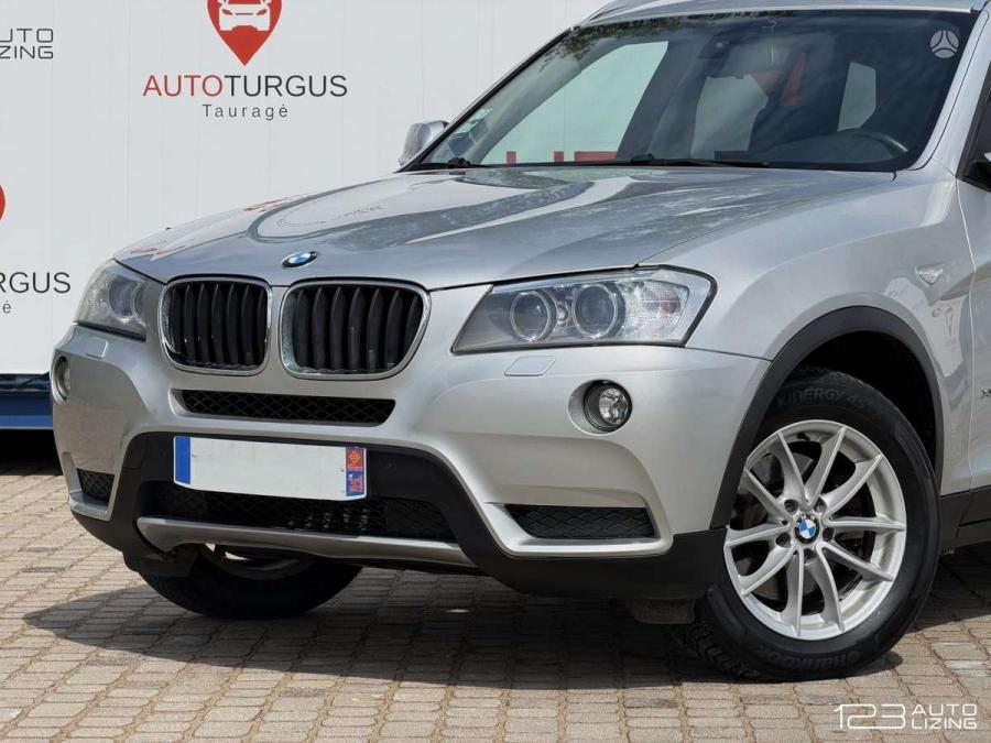 Grey BMW X3 2011 in Taurage, with an engine capacity of 2.00 L and mileage of 291 thousand km for 7900 €, photo 3 on AUTOMOTO.COM.LV