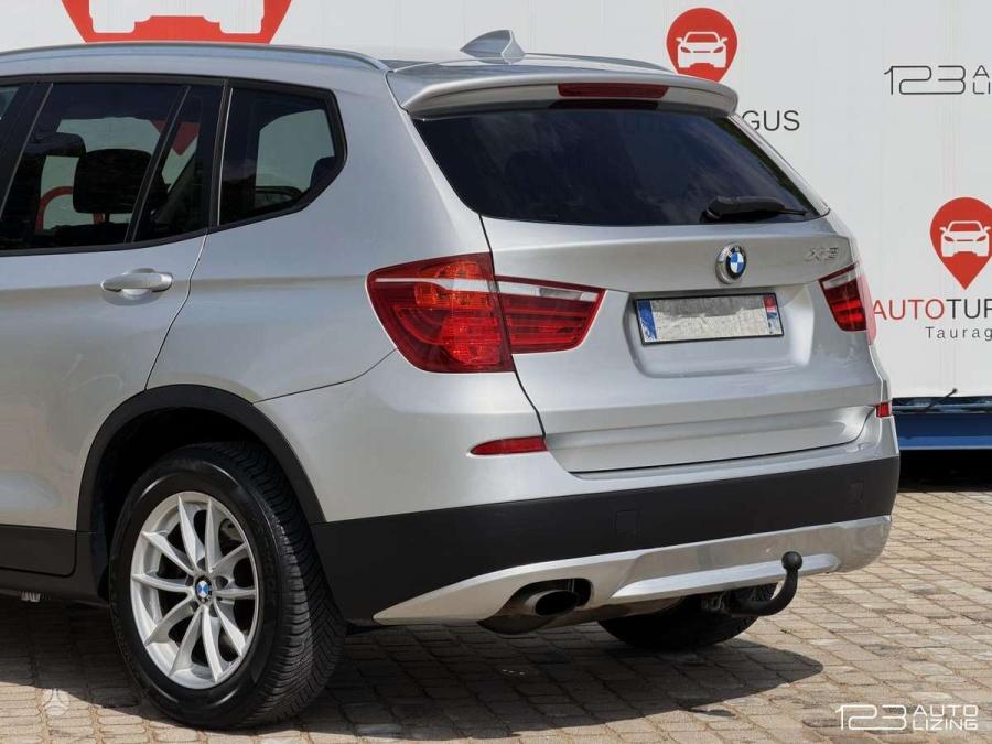 Grey BMW X3 2011 in Taurage, with an engine capacity of 2.00 L and mileage of 291 thousand km for 7900 €, photo 9 on AUTOMOTO.COM.LV