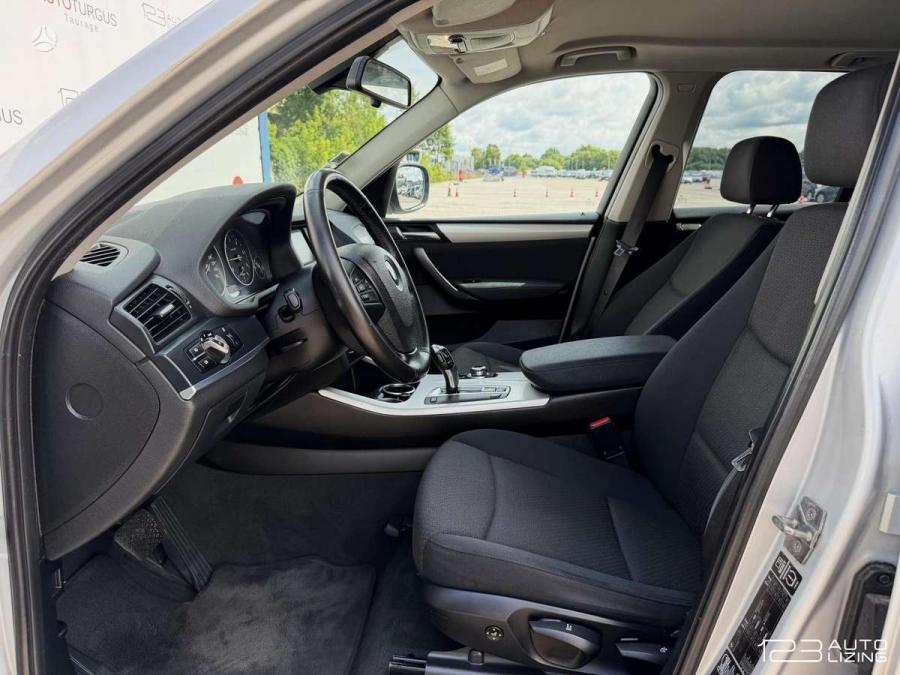 Grey BMW X3 2011 in Taurage, with an engine capacity of 2.00 L and mileage of 291 thousand km for 7900 €, photo 13 on AUTOMOTO.COM.LV