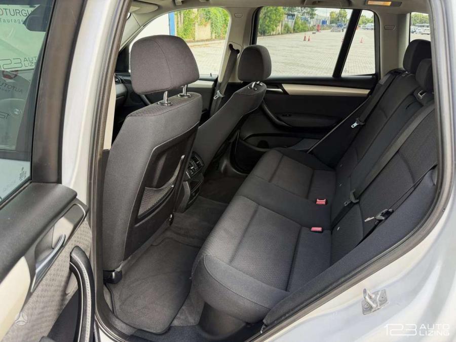 Grey BMW X3 2011 in Taurage, with an engine capacity of 2.00 L and mileage of 291 thousand km for 7900 €, photo 15 on AUTOMOTO.COM.LV