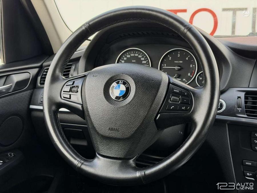 Grey BMW X3 2011 in Taurage, with an engine capacity of 2.00 L and mileage of 291 thousand km for 7900 €, photo 20 on AUTOMOTO.COM.LV