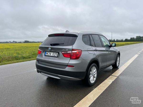 Grey BMW X3 2011 in Klaipeda, with an engine capacity of 2.00 L and mileage of 334 thousand km for 7350 €, photo 3 on AUTOMOTO.COM.LV