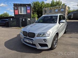 Grey BMW X3 2011 in Riga, with an engine capacity of 3.00 L and mileage of 326 thousand km for 9990 €, photo  on AUTOMOTO.COM.LV
