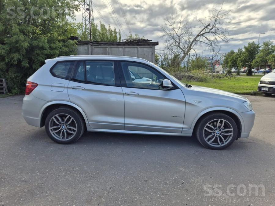 Pelēks BMW X3 2011 Rīga, ar dzinēja tilpumu 3.00 L un nobraukumu 326 tūkst. km par 9990 €, foto 6 vietnē AUTOMOTO.COM.LV
