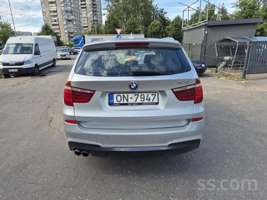 Pelēks BMW X3 2011 Rīga, ar dzinēja tilpumu 3.00 L un nobraukumu 326 tūkst. km par 9990 €, foto 8 vietnē AUTOMOTO.COM.LV