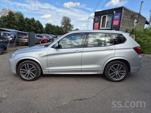 Pelēks BMW X3 2011 Rīga, ar dzinēja tilpumu 3.00 L un nobraukumu 326 tūkst. km par 9990 €, foto 10 vietnē AUTOMOTO.COM.LV