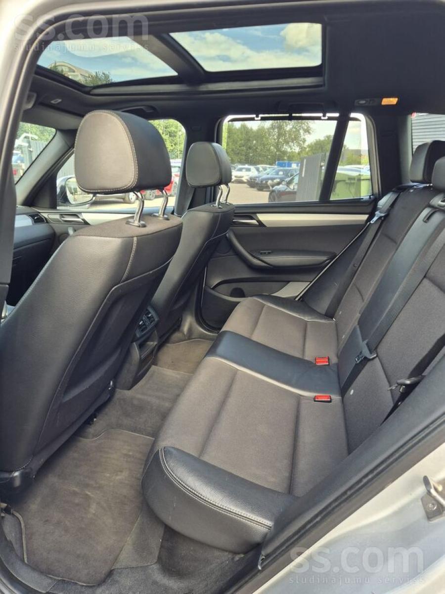 Pelēks BMW X3 2011 Rīga, ar dzinēja tilpumu 3.00 L un nobraukumu 326 tūkst. km par 9990 €, foto 11 vietnē AUTOMOTO.COM.LV