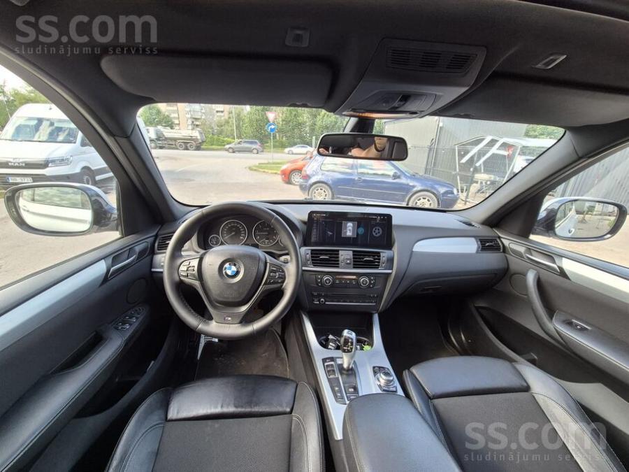 Pelēks BMW X3 2011 Rīga, ar dzinēja tilpumu 3.00 L un nobraukumu 326 tūkst. km par 9990 €, foto 12 vietnē AUTOMOTO.COM.LV