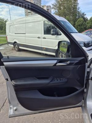 Pelēks BMW X3 2011 Rīga, ar dzinēja tilpumu 3.00 L un nobraukumu 326 tūkst. km par 9990 €, foto 16 vietnē AUTOMOTO.COM.LV