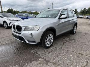 Pelēks BMW X3 2011 Panevēža, ar dzinēja tilpumu 2.00 L un nobraukumu 270 tūkst. km par 9500 €, foto 5 vietnē AUTOMOTO.COM.LV
