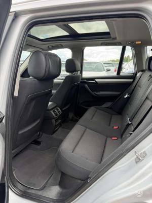 Pelēks BMW X3 2011 Panevēža, ar dzinēja tilpumu 2.00 L un nobraukumu 270 tūkst. km par 9500 €, foto 12 vietnē AUTOMOTO.COM.LV
