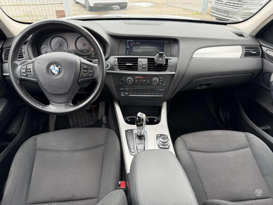 Pelēks BMW X3 2011 Panevēža, ar dzinēja tilpumu 2.00 L un nobraukumu 270 tūkst. km par 9500 €, foto 13 vietnē AUTOMOTO.COM.LV