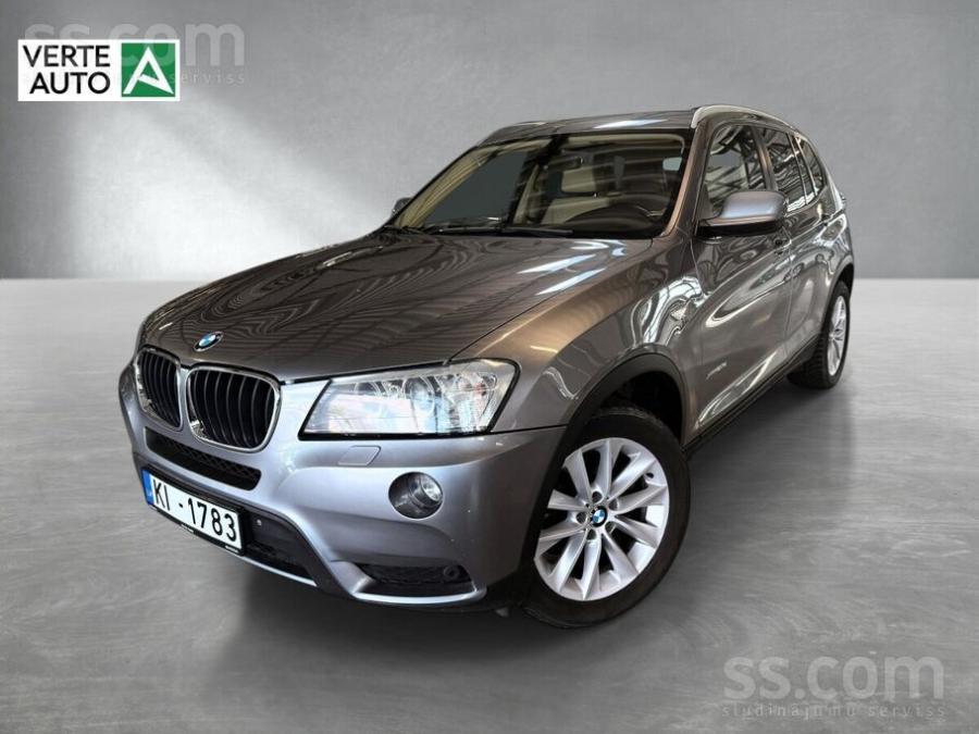 Pelēks BMW X3 2011 Rīga, ar dzinēja tilpumu 2.00 L un nobraukumu 283 tūkst. km par 9490 €, foto 1 vietnē AUTOMOTO.COM.LV