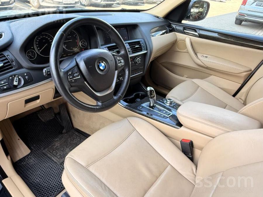 Pelēks BMW X3 2011 Rīga, ar dzinēja tilpumu 2.00 L un nobraukumu 283 tūkst. km par 9490 €, foto 8 vietnē AUTOMOTO.COM.LV