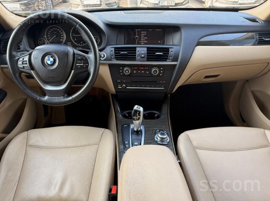 Pelēks BMW X3 2011 Rīga, ar dzinēja tilpumu 2.00 L un nobraukumu 283 tūkst. km par 9490 €, foto 9 vietnē AUTOMOTO.COM.LV