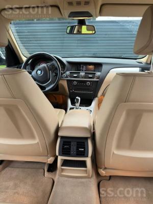 Grey BMW X3 2011 in Riga, with an engine capacity of 3.00 L and mileage of 0 thousand km for 10600 €, photo 8 on AUTOMOTO.COM.LV