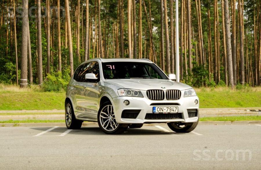 Grey BMW X3 2011 in Riga, with an engine capacity of 3.00 L and mileage of 326 thousand km for 9990 €, photo 3 on AUTOMOTO.COM.LV