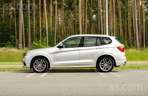 Grey BMW X3 2011 in Riga, with an engine capacity of 3.00 L and mileage of 326 thousand km for 9990 €, photo 6 on AUTOMOTO.COM.LV