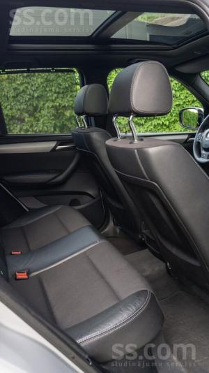 Grey BMW X3 2011 in Riga, with an engine capacity of 3.00 L and mileage of 326 thousand km for 9990 €, photo 27 on AUTOMOTO.COM.LV