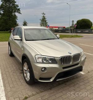 Grey BMW X3 2011 in Riga, with an engine capacity of 3.00 L and mileage of 236 thousand km for 9500 €, photo  on AUTOMOTO.COM.LV
