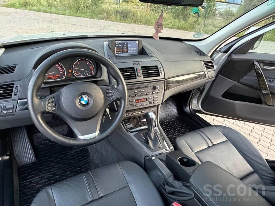 Grey BMW X3 2011 in Riga, with an engine capacity of 3.00 L and mileage of 0 thousand km for 6950 €, photo 14 on AUTOMOTO.COM.LV
