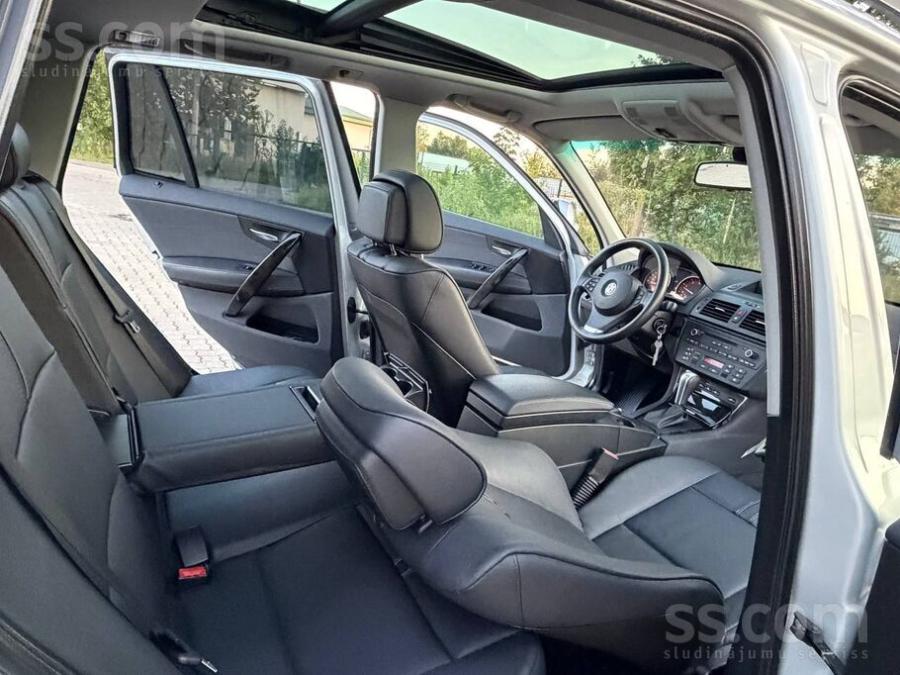 Grey BMW X3 2011 in Riga, with an engine capacity of 3.00 L and mileage of 0 thousand km for 6950 €, photo 22 on AUTOMOTO.COM.LV
