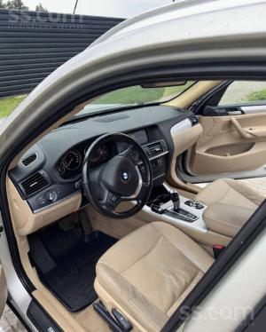 Grey BMW X3 2011 in Riga, with an engine capacity of 3.00 L and mileage of 236 thousand km for 8600 €, photo 6 on AUTOMOTO.COM.LV