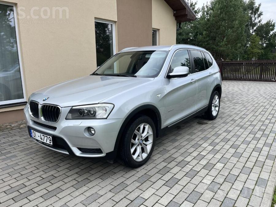 Pelēks BMW X3 2011 Jelgava, ar dzinēja tilpumu 2.00 L un nobraukumu 250 tūkst. km par 9600 €, foto 1 vietnē AUTOMOTO.COM.LV
