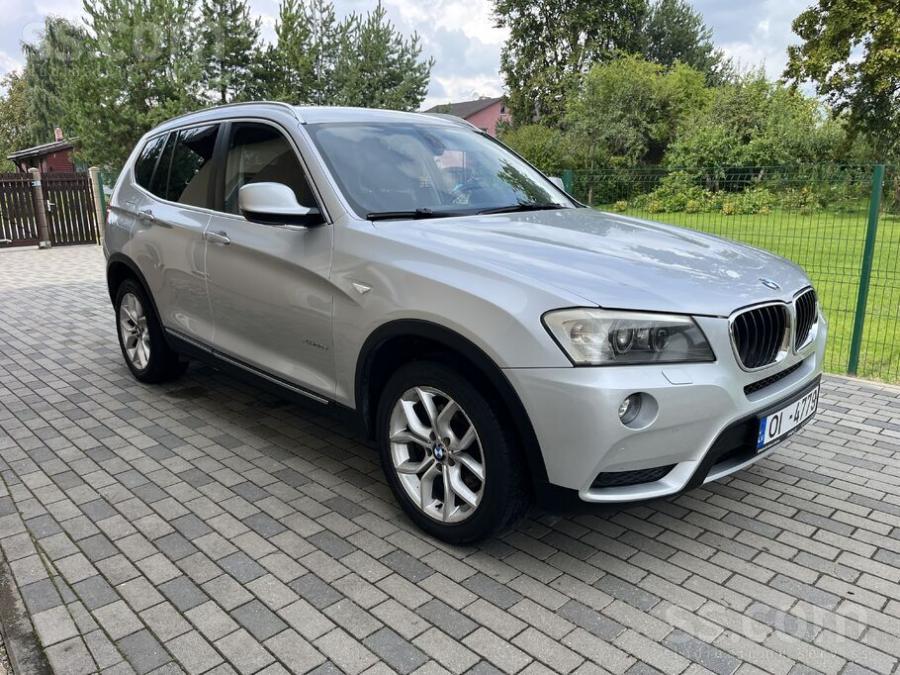 Pelēks BMW X3 2011 Jelgava, ar dzinēja tilpumu 2.00 L un nobraukumu 250 tūkst. km par 9600 €, foto 4 vietnē AUTOMOTO.COM.LV