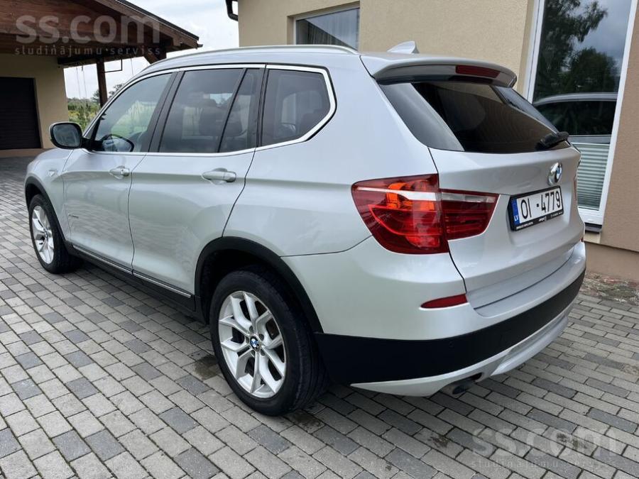Pelēks BMW X3 2011 Jelgava, ar dzinēja tilpumu 2.00 L un nobraukumu 250 tūkst. km par 9600 €, foto 5 vietnē AUTOMOTO.COM.LV