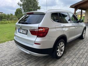Pelēks BMW X3 2011 Jelgava, ar dzinēja tilpumu 2.00 L un nobraukumu 250 tūkst. km par 9600 €, foto 7 vietnē AUTOMOTO.COM.LV
