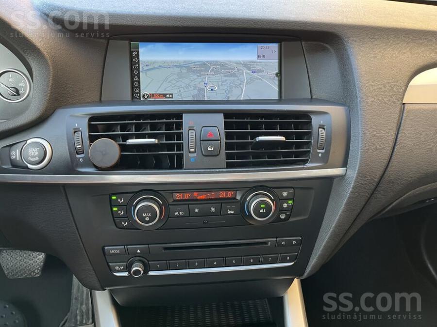Pelēks BMW X3 2011 Jelgava, ar dzinēja tilpumu 2.00 L un nobraukumu 250 tūkst. km par 9600 €, foto 14 vietnē AUTOMOTO.COM.LV