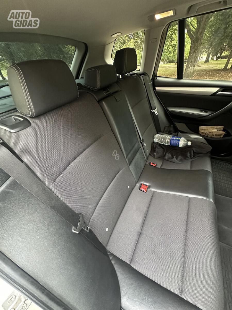 Grey BMW X3 2011 in Silute, with an engine capacity of 2.00 L and mileage of 250 thousand km for 10500 €, photo 17 on AUTOMOTO.COM.LV